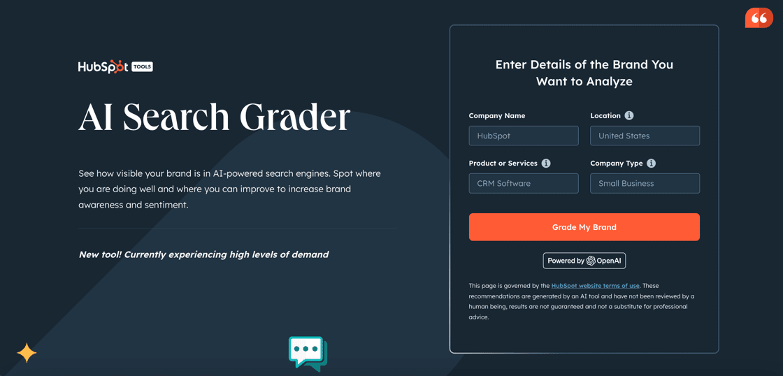 Boost Your Brand’s Visibility with HubSpot’s New AI Search Grader